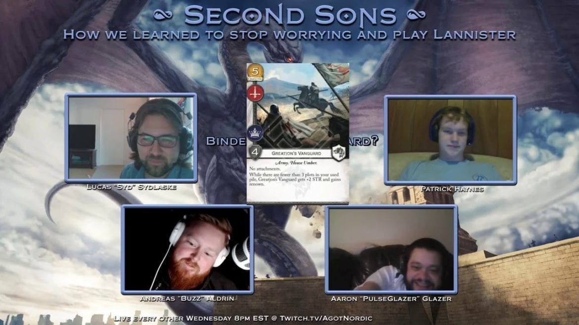 Second Sons – Calm of Westeros Card Review – AGOT.CARDS